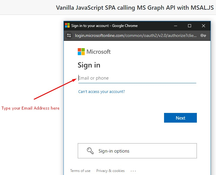 Msal For Vanilla Js Spa Get Jwt Access And Id Tokens